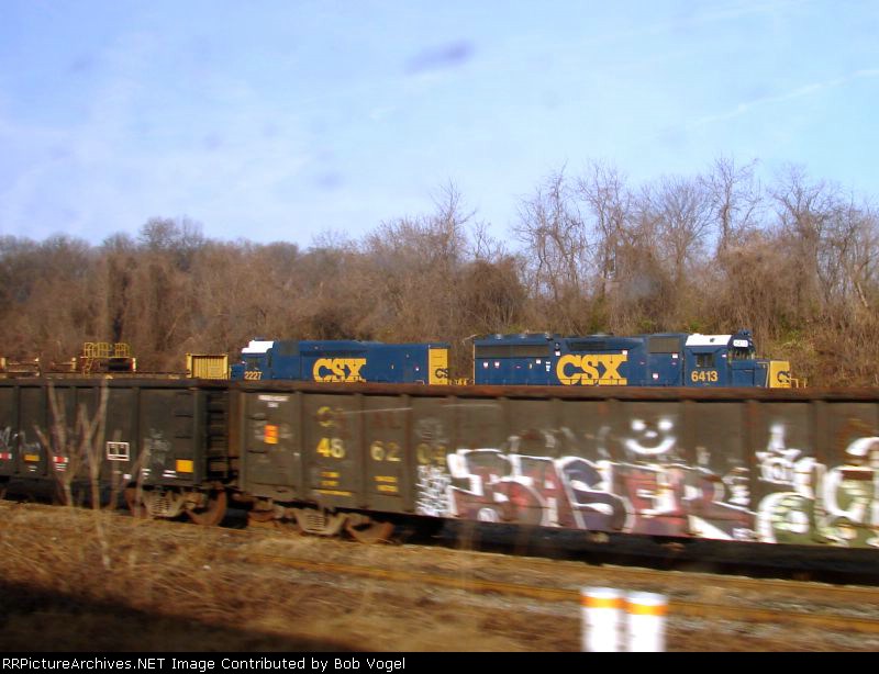 CSX 5413 and 2227